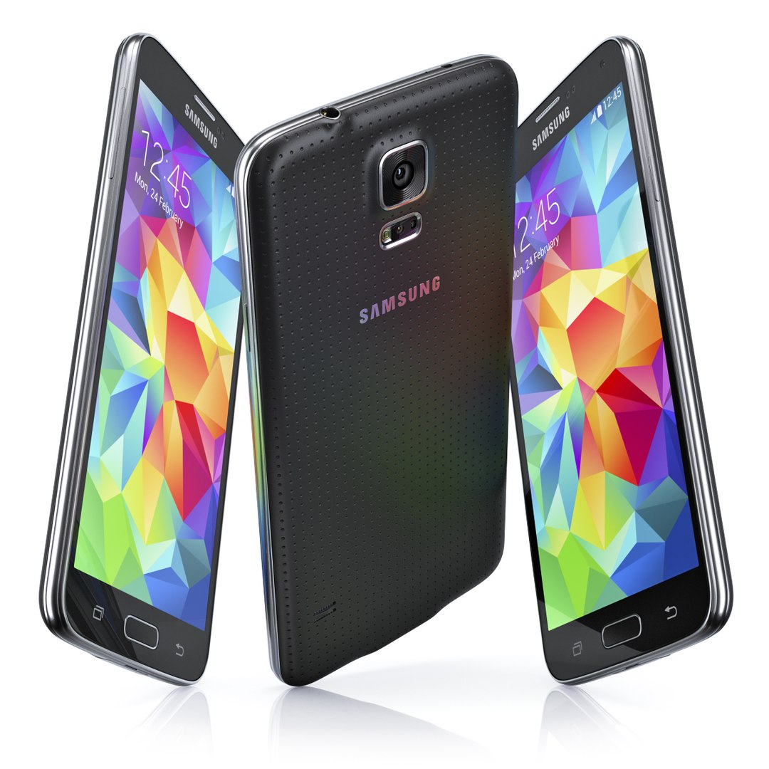 3d Samsung Galaxy S5 Model