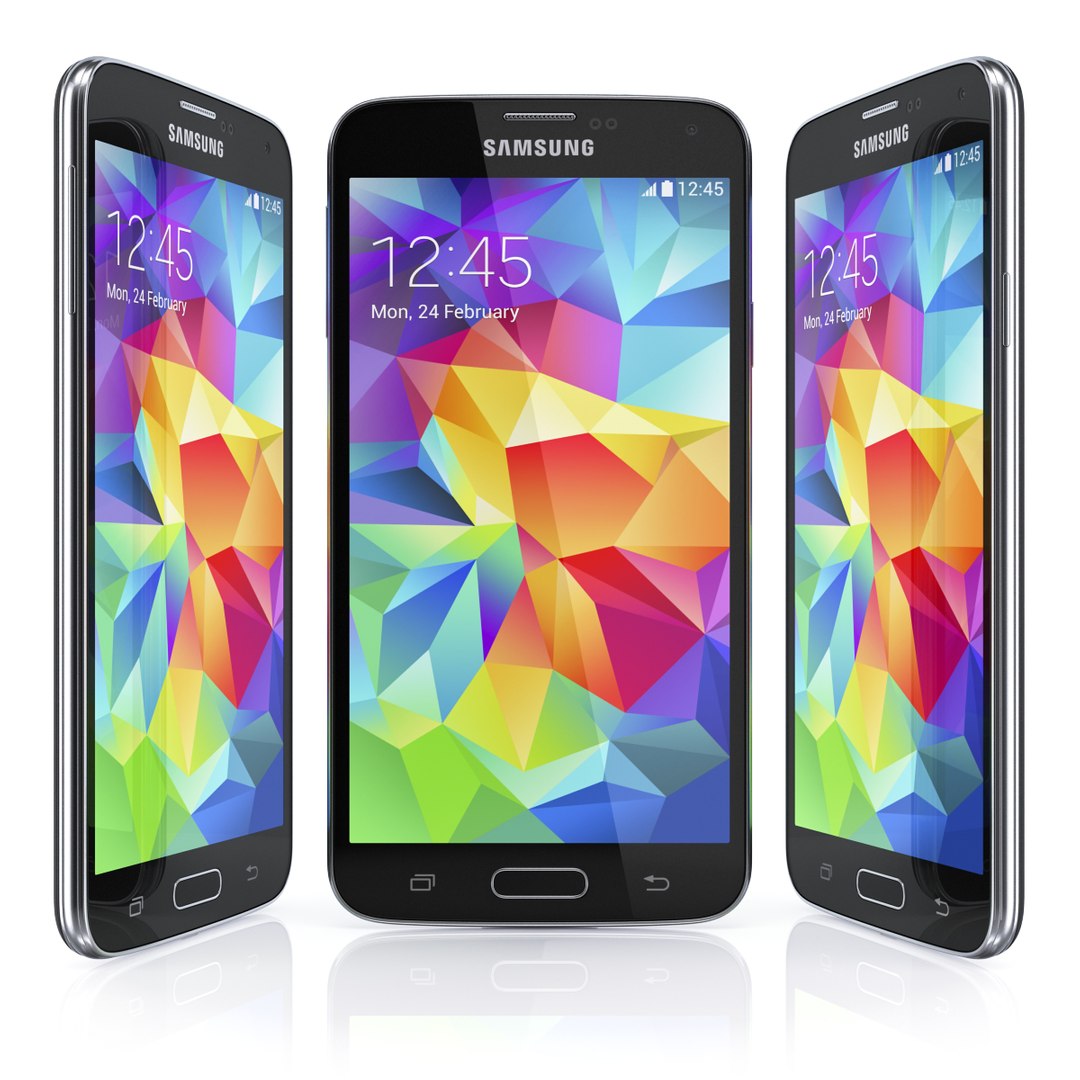 3d Samsung Galaxy S5 Model