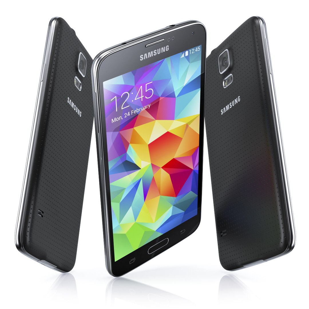 3d Samsung Galaxy S5 Model