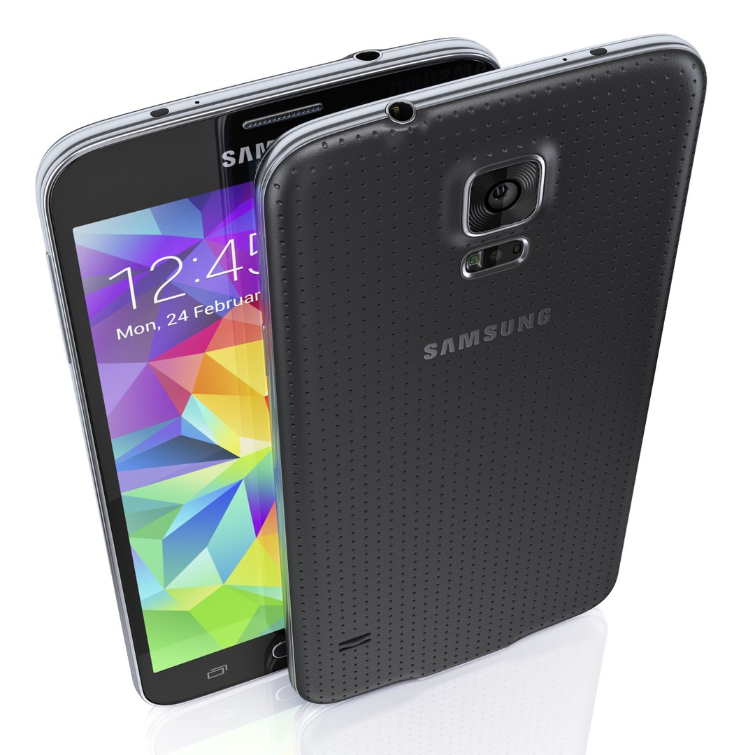 3d Samsung Galaxy S5 Model