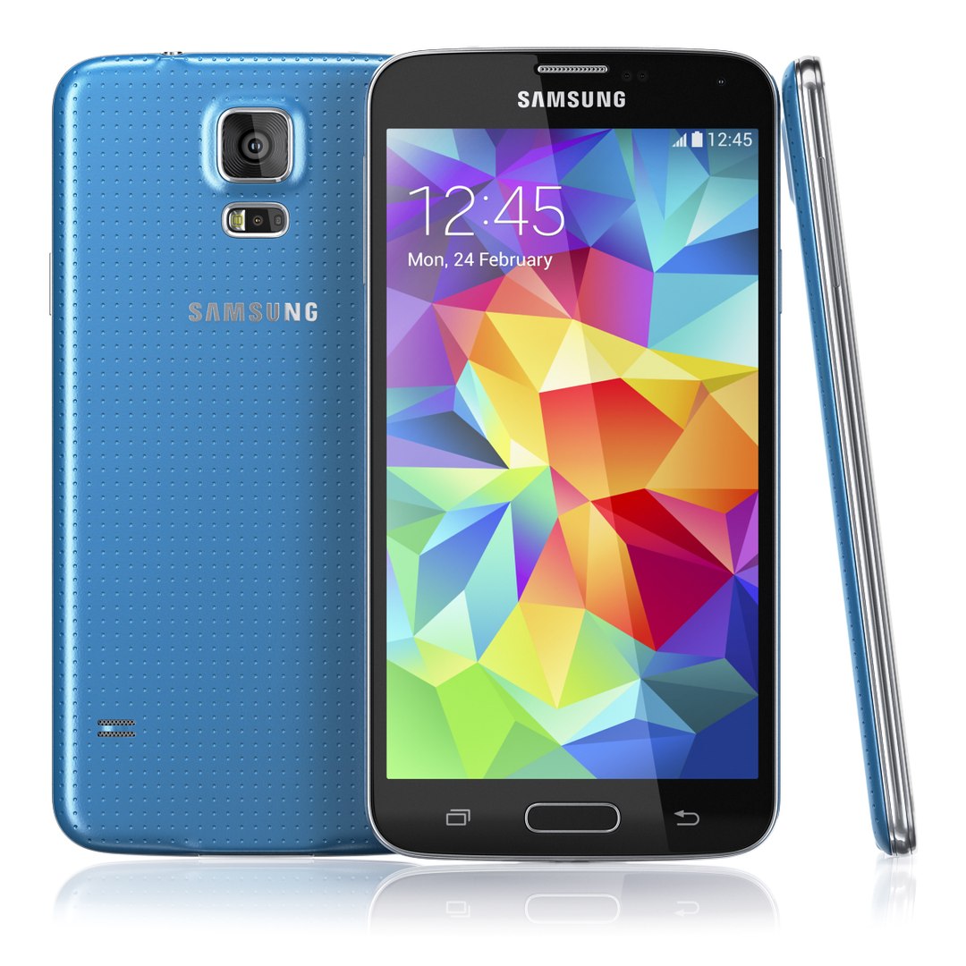 3d Samsung Galaxy S5 Model