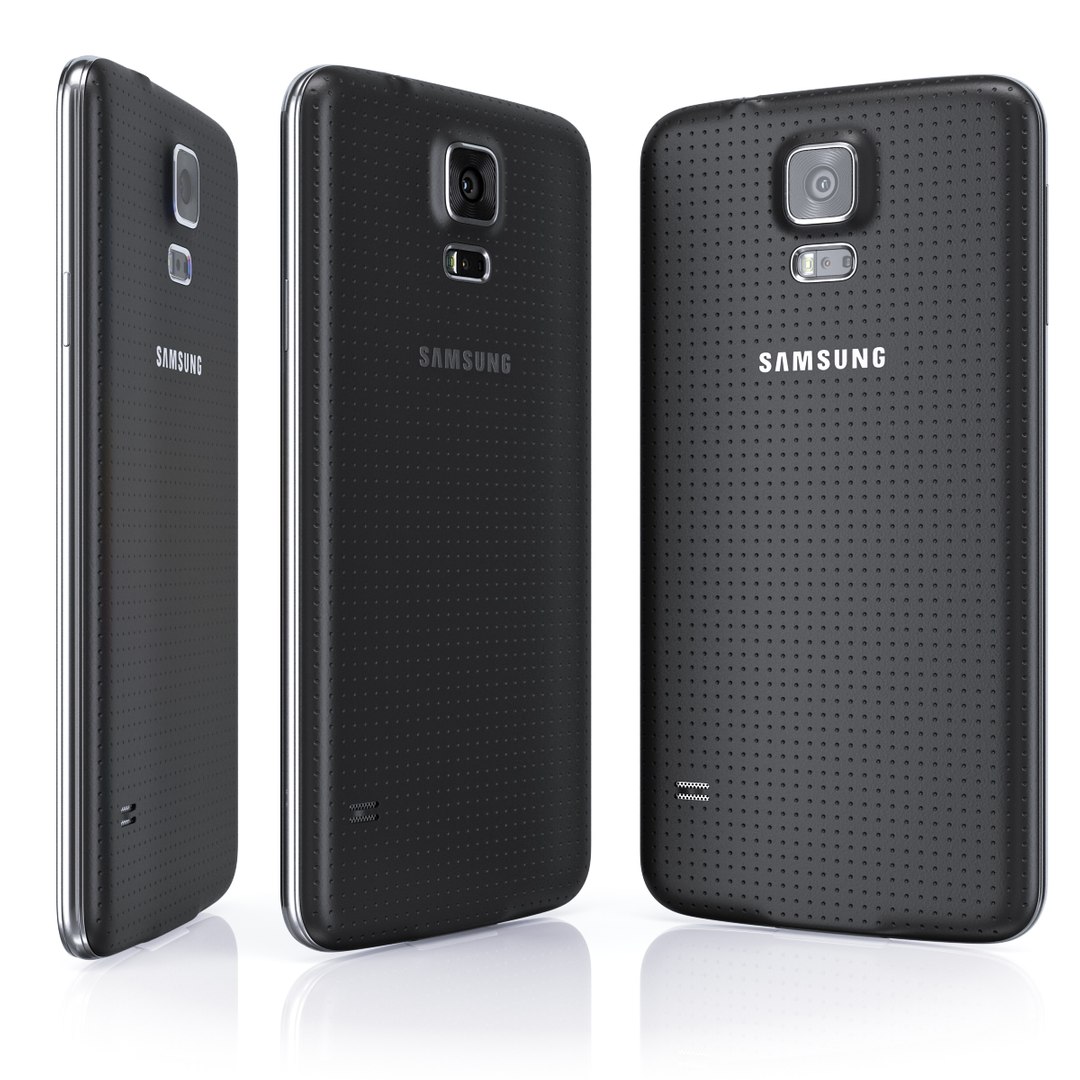 3d Samsung Galaxy S5 Model