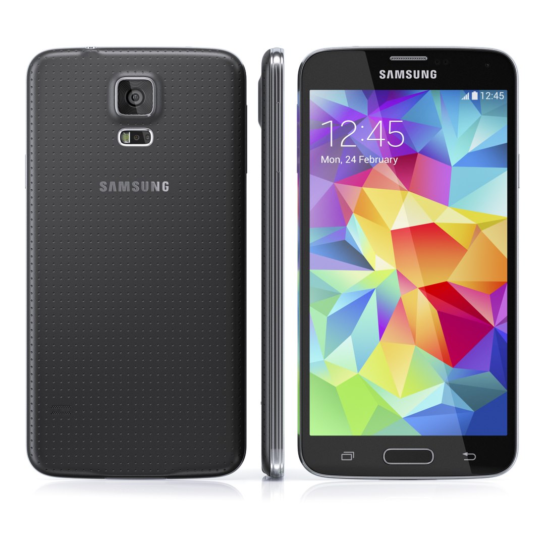 3d Samsung Galaxy S5 Model