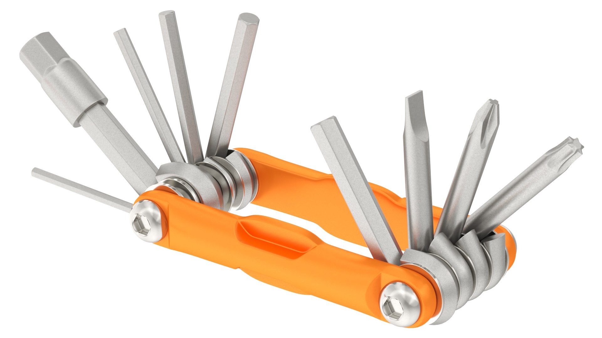 Hex Keys Multitool Folded 3D - TurboSquid 1692575
