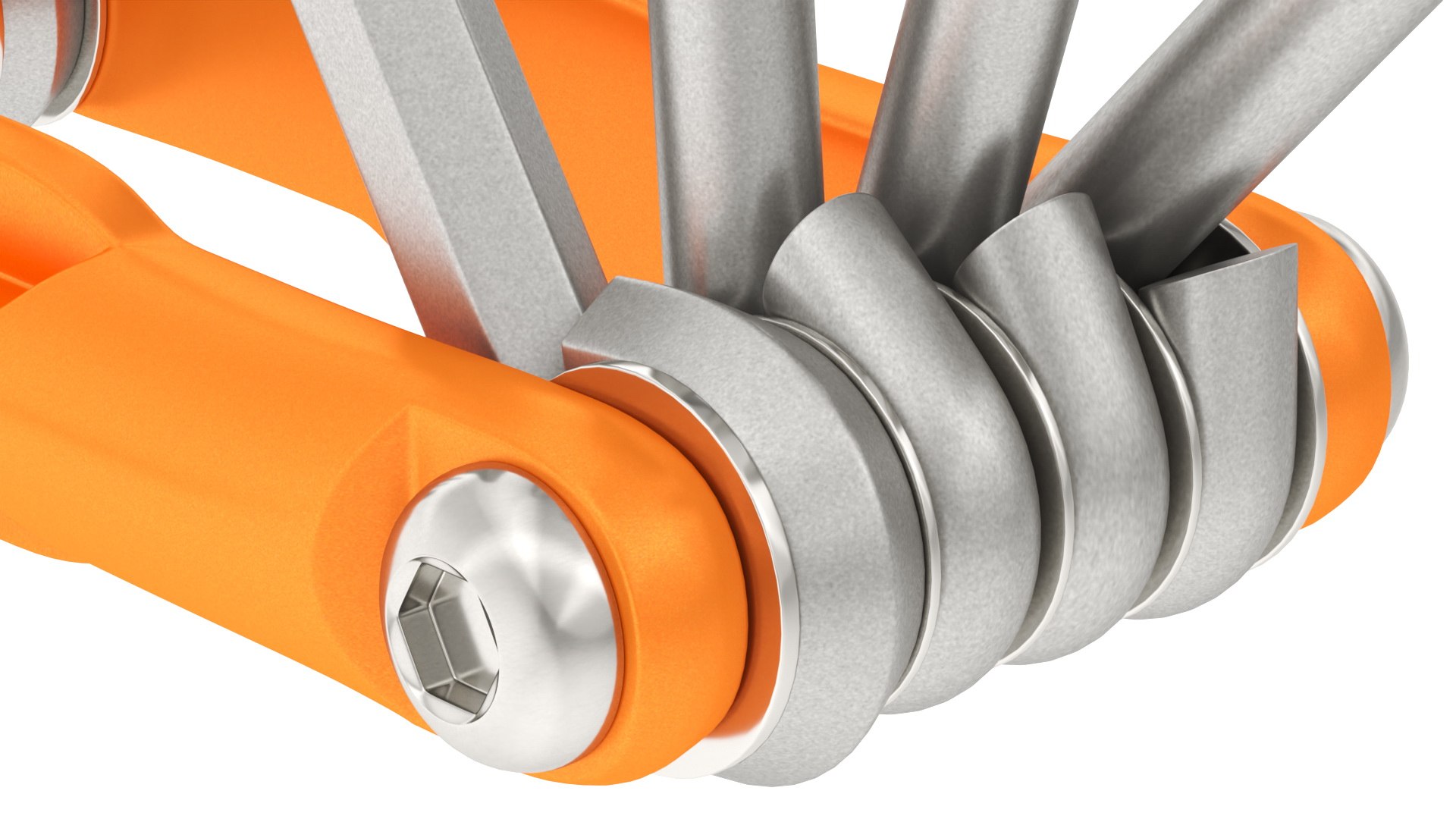 Hex Keys Multitool Folded 3D - TurboSquid 1692575