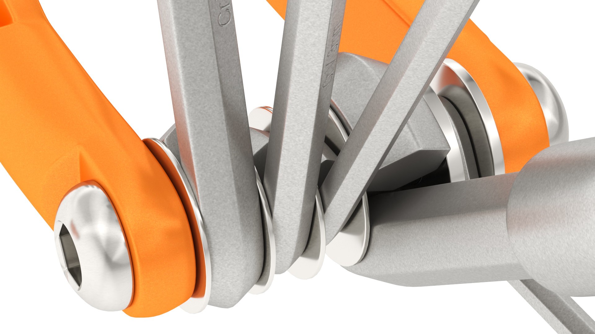 Hex Keys Multitool Folded 3D - TurboSquid 1692575