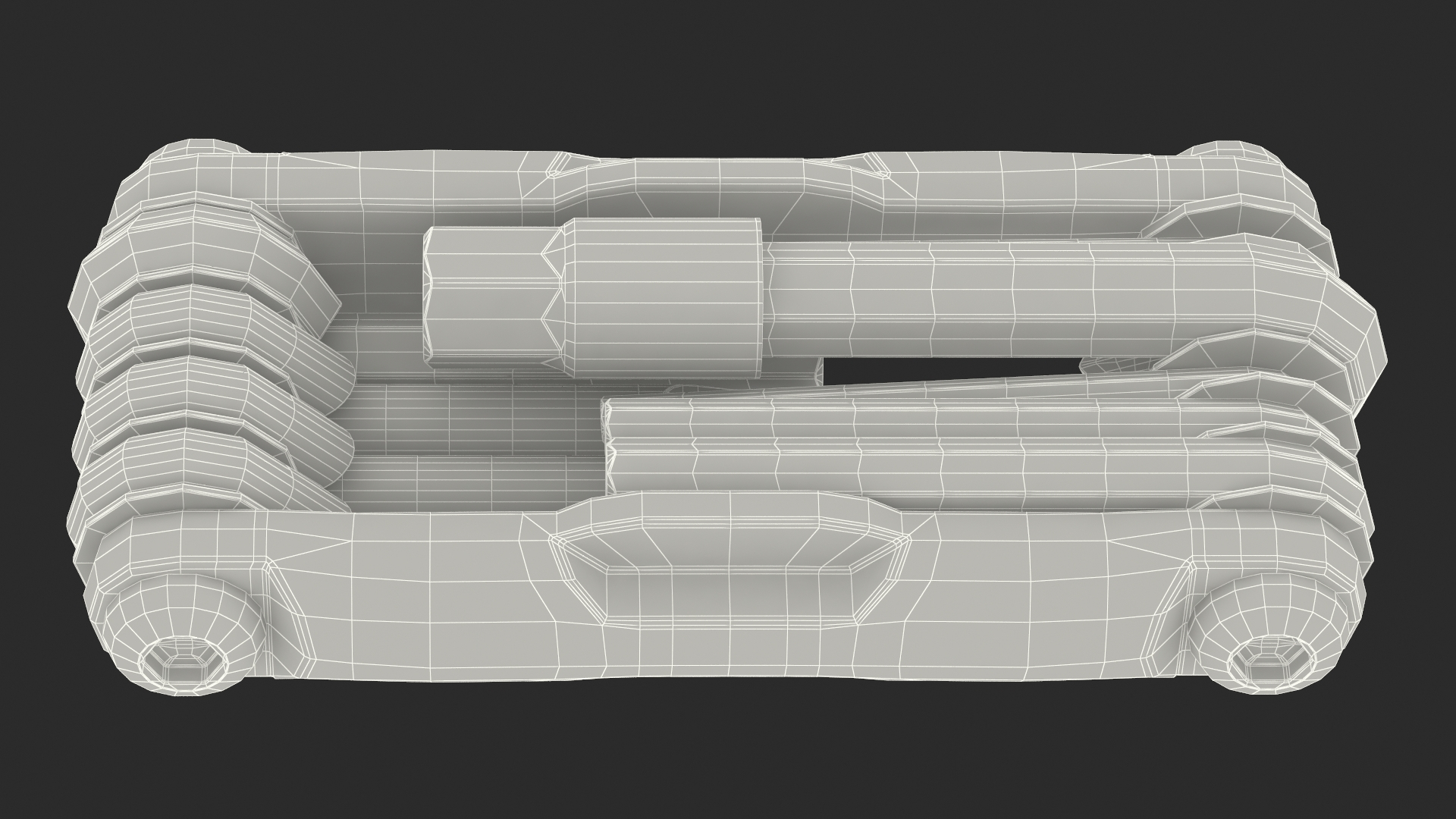 Hex Keys Multitool Folded 3D - TurboSquid 1692575