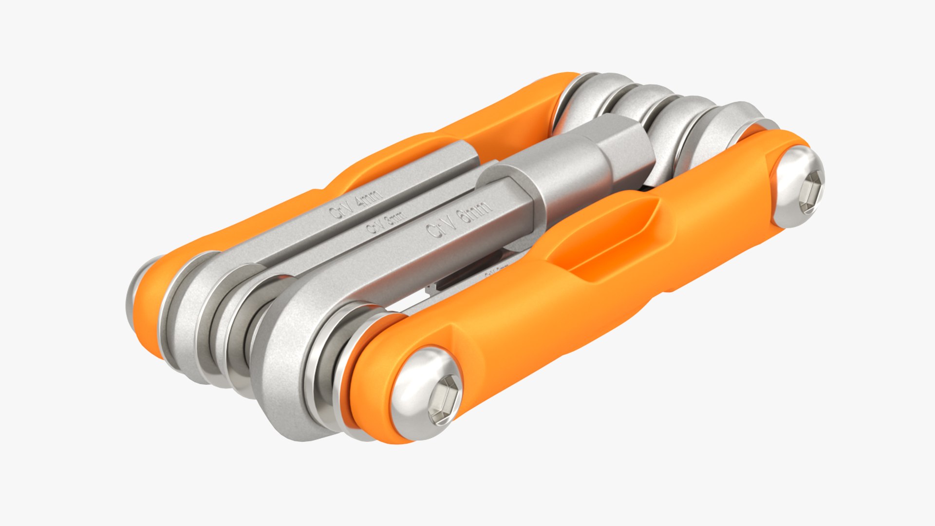 Hex keys multitool folded 3D - TurboSquid 1692575
