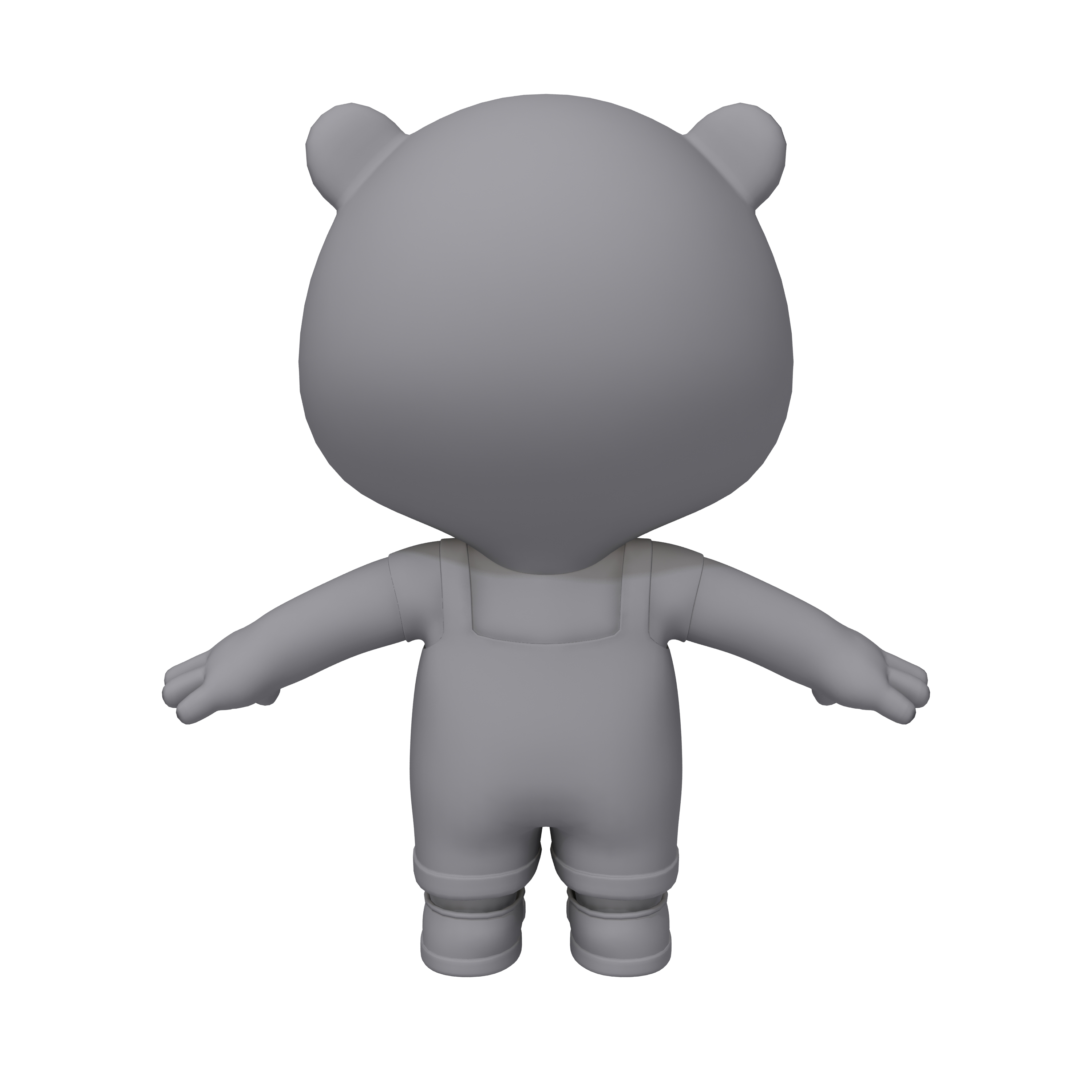 3D Bear Cartoon model - TurboSquid 1762028