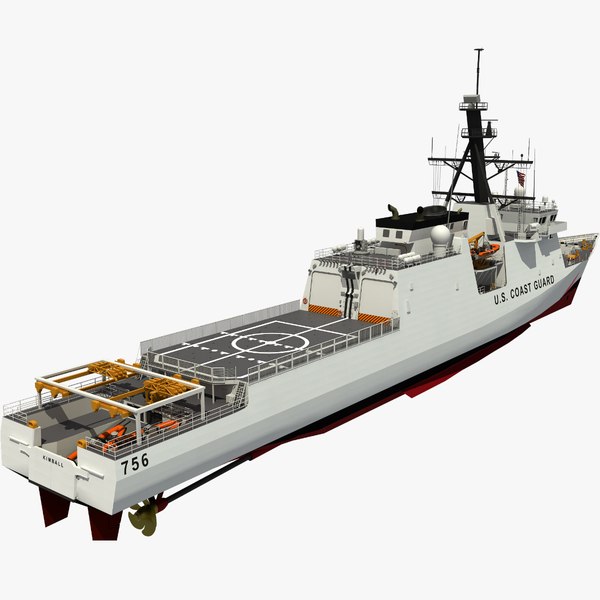 USCGC KIMBALL - LEGEND CLASS US CUTTER-COAST GUARD 3D 모델 - TurboSquid ...