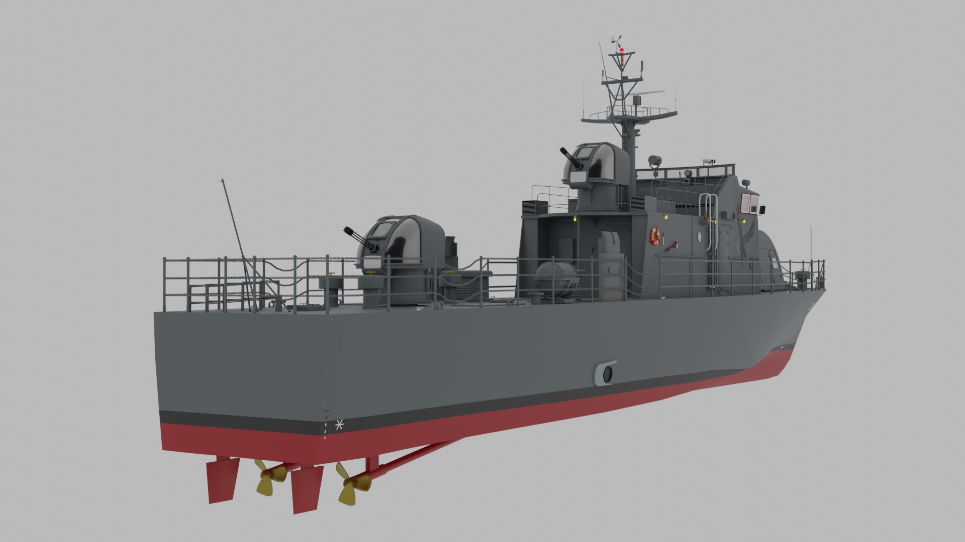 Chamsuri Class Patrol Boat Model - TurboSquid 1737959