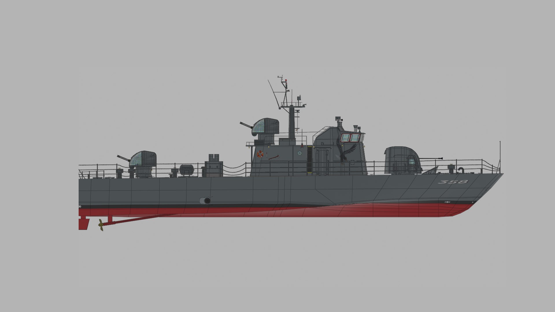 Chamsuri Class Patrol Boat model - TurboSquid 1737959