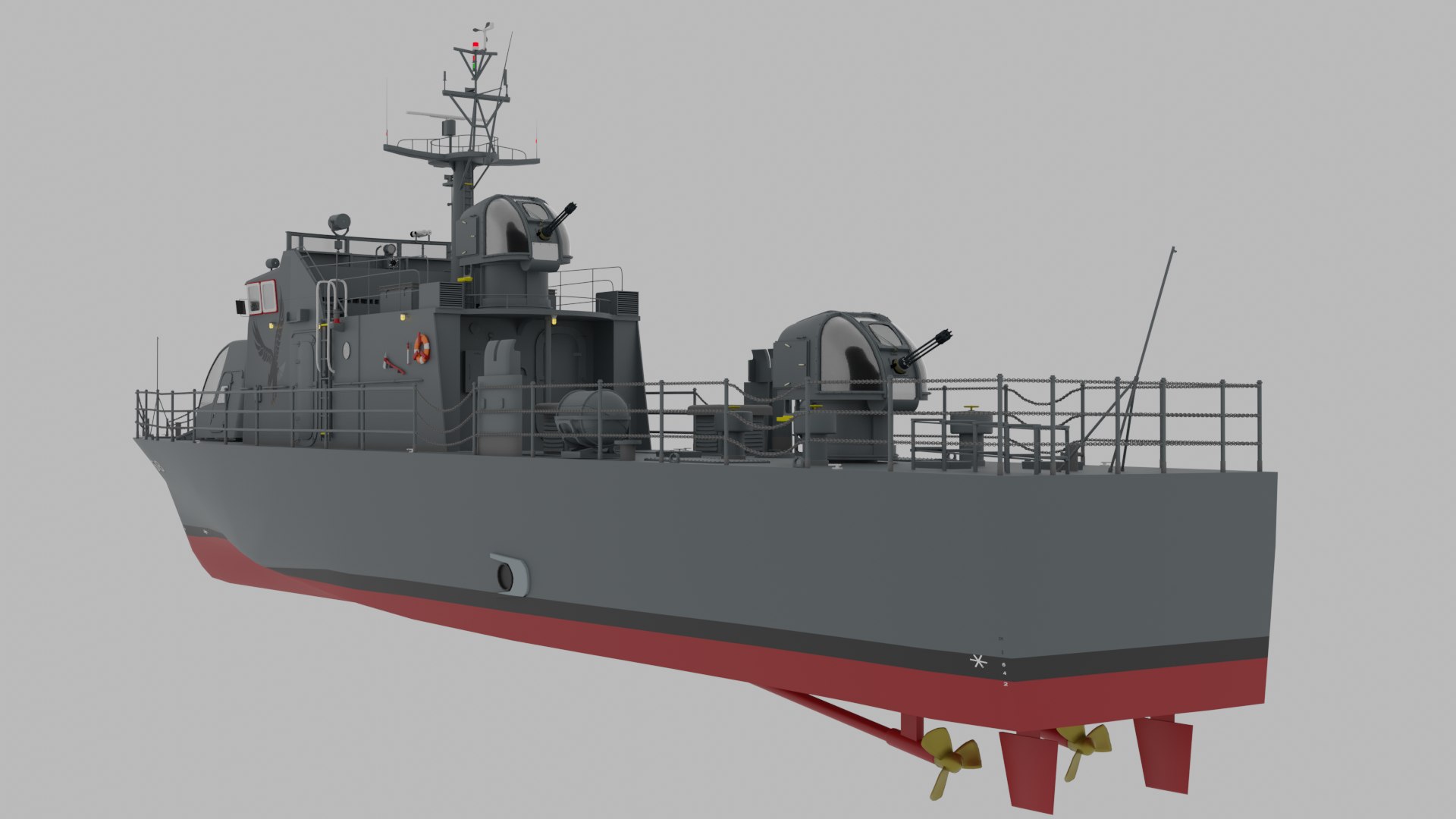Chamsuri Class Patrol Boat Model - TurboSquid 1737959