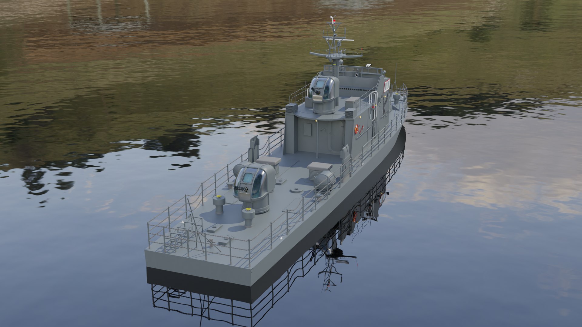 Chamsuri Class Patrol Boat Model - TurboSquid 1737959