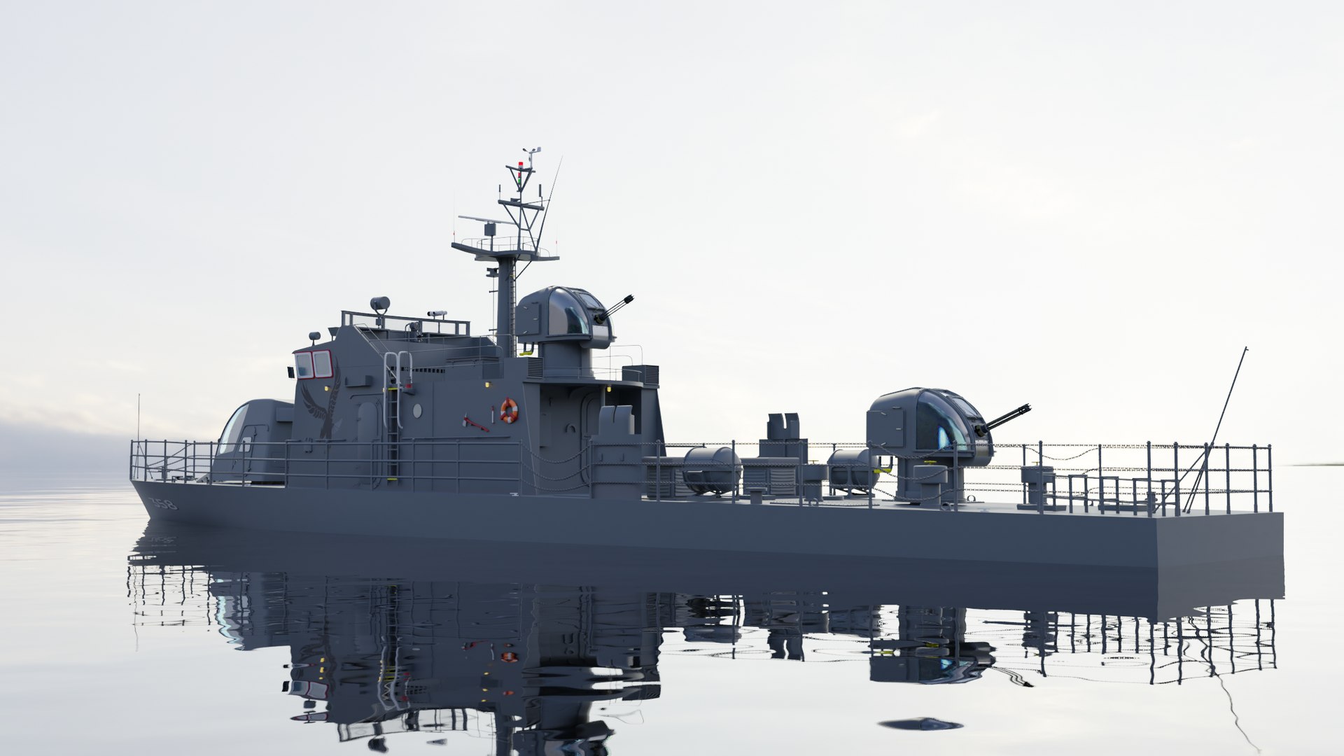 Chamsuri Class Patrol Boat Model - TurboSquid 1737959