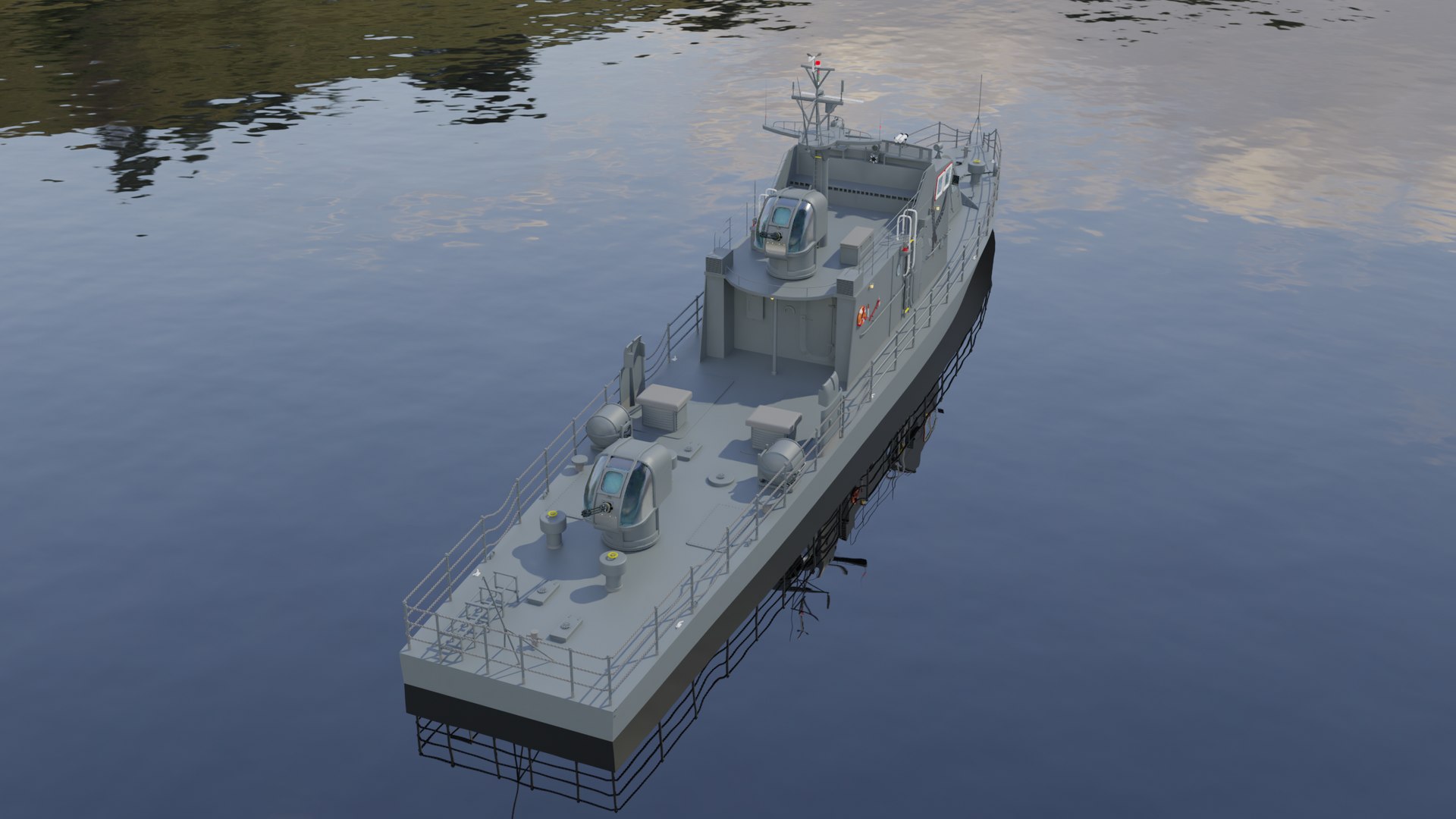 Chamsuri Class Patrol Boat Model - TurboSquid 1737959