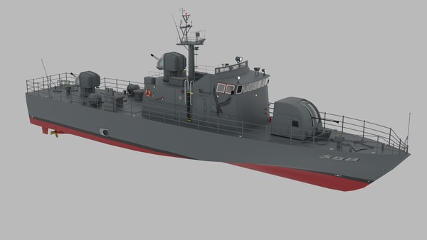 Chamsuri Class Patrol Boat model - TurboSquid 1737959