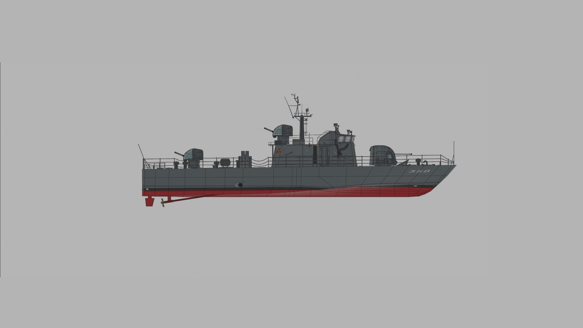 Chamsuri Class Patrol Boat model - TurboSquid 1737959