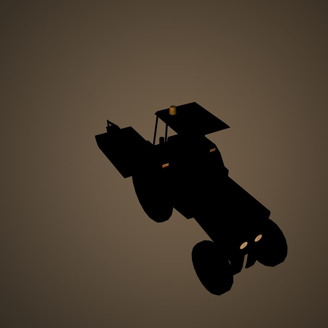 Tractor Basic 3D Model - TurboSquid 1180331