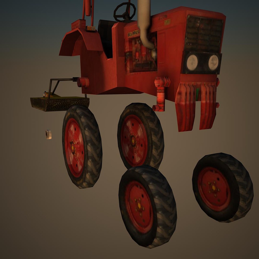 Tractor Basic 3D Model - TurboSquid 1180331