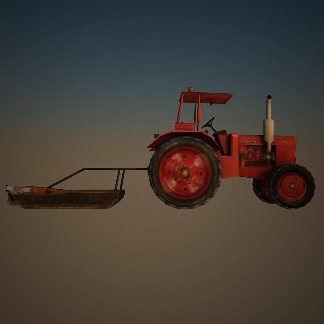 Tractor Basic 3D Model - TurboSquid 1180331