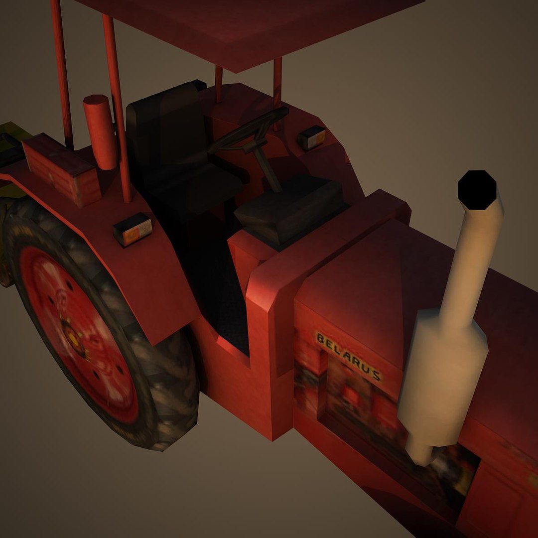 Tractor Basic 3D Model - TurboSquid 1180331