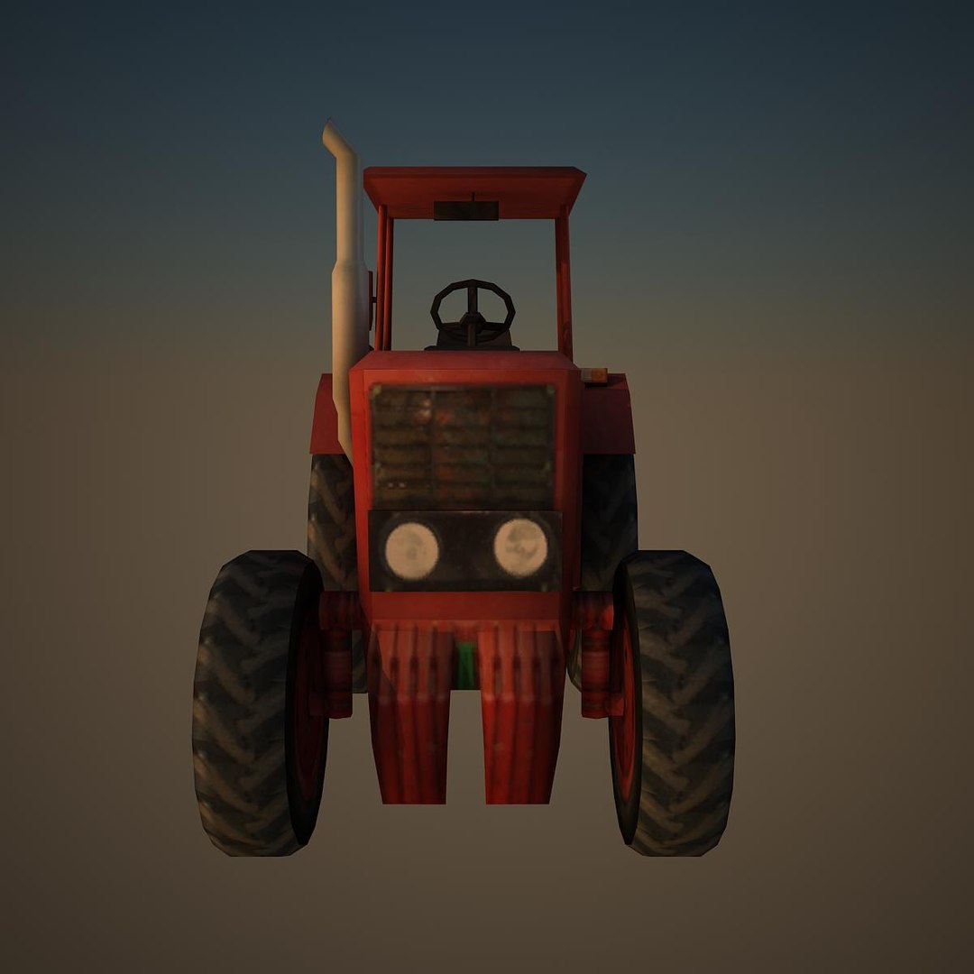 Tractor Basic 3D Model - TurboSquid 1180331