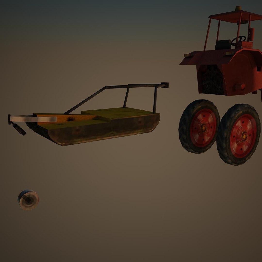 Tractor Basic 3D Model - TurboSquid 1180331