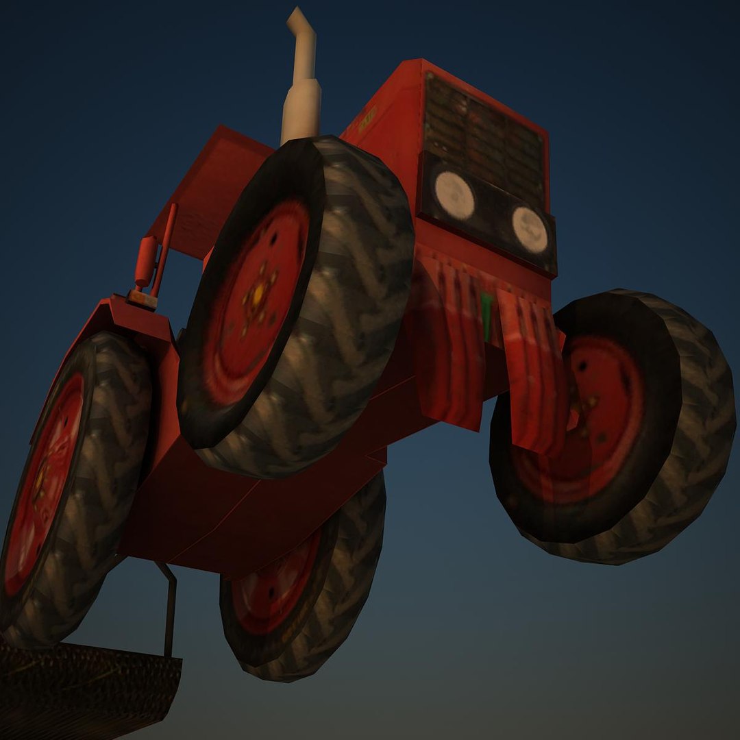 Tractor Basic 3D Model - TurboSquid 1180331