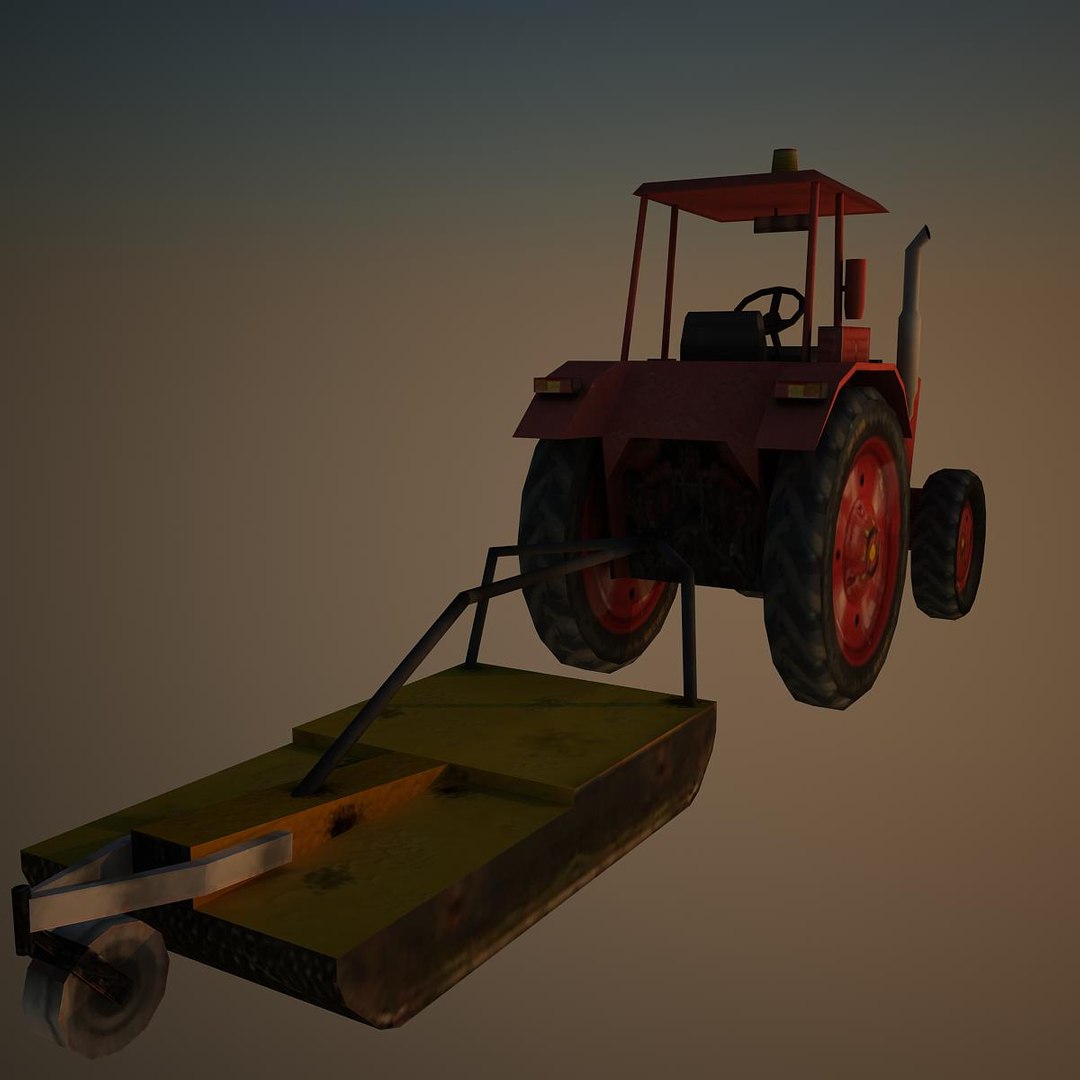 Tractor Basic 3D Model - TurboSquid 1180331