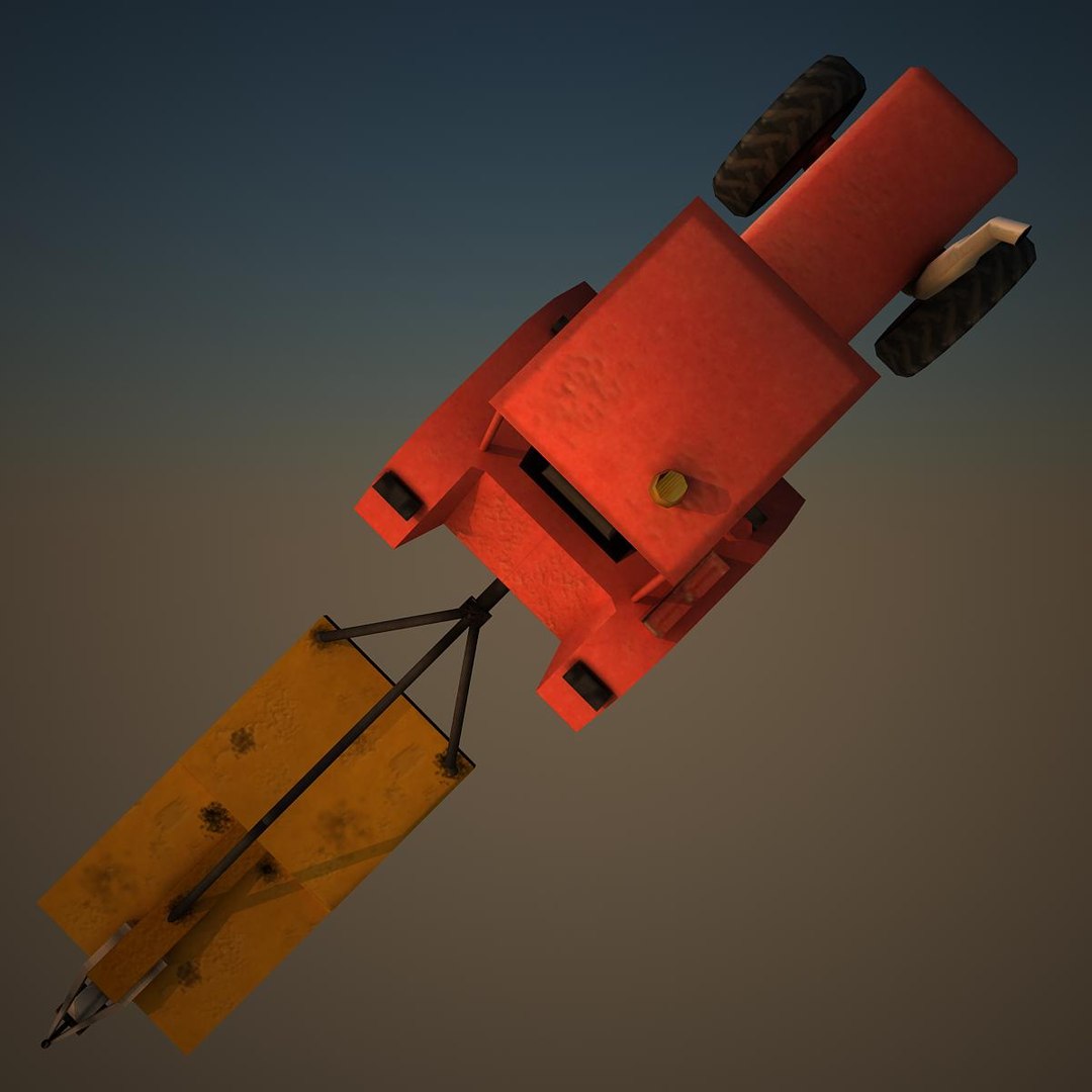 Tractor Basic 3D Model - TurboSquid 1180331