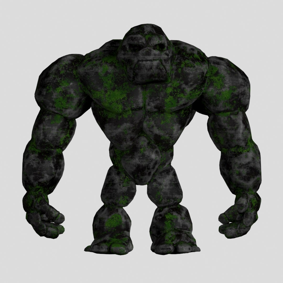Stone Golem 3D Model - TurboSquid 1485730