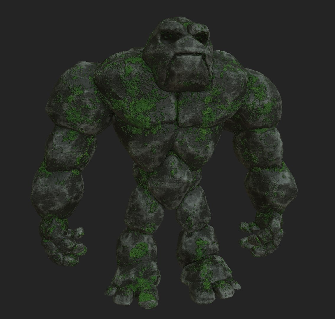 Stone Golem 3D Model - TurboSquid 1485730