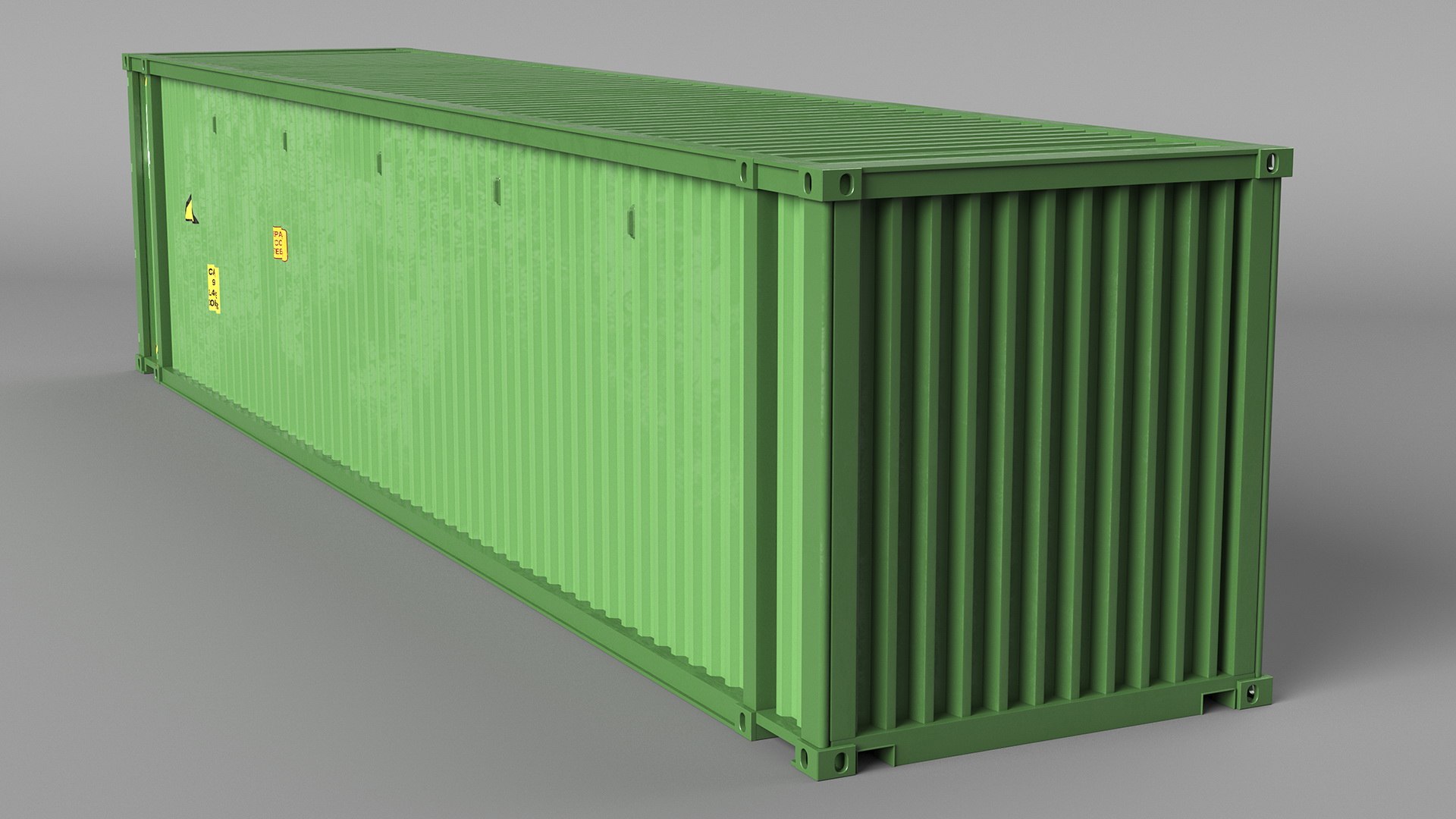 3D 45ft Shipping Container - TurboSquid 2143597