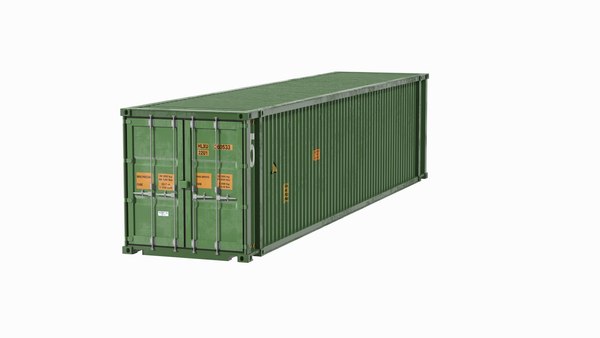 modelo 3d Contenedor de envío de 45 pies - TurboSquid 2143597