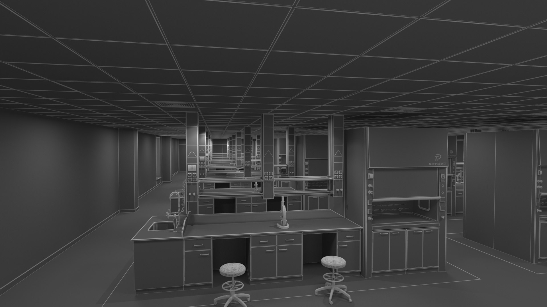 Laboratory 3D Model - TurboSquid 2128939