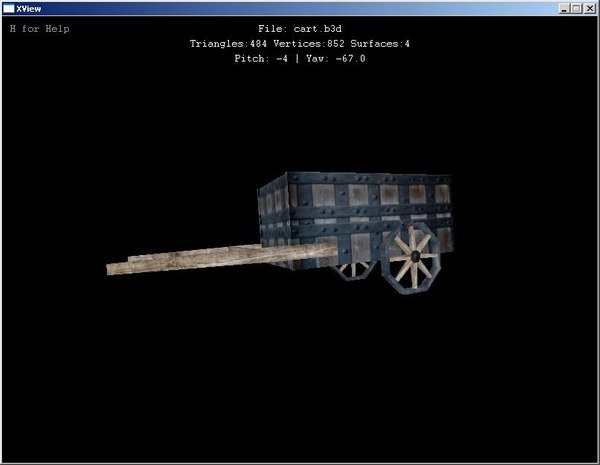 free 3ds model 2 cart