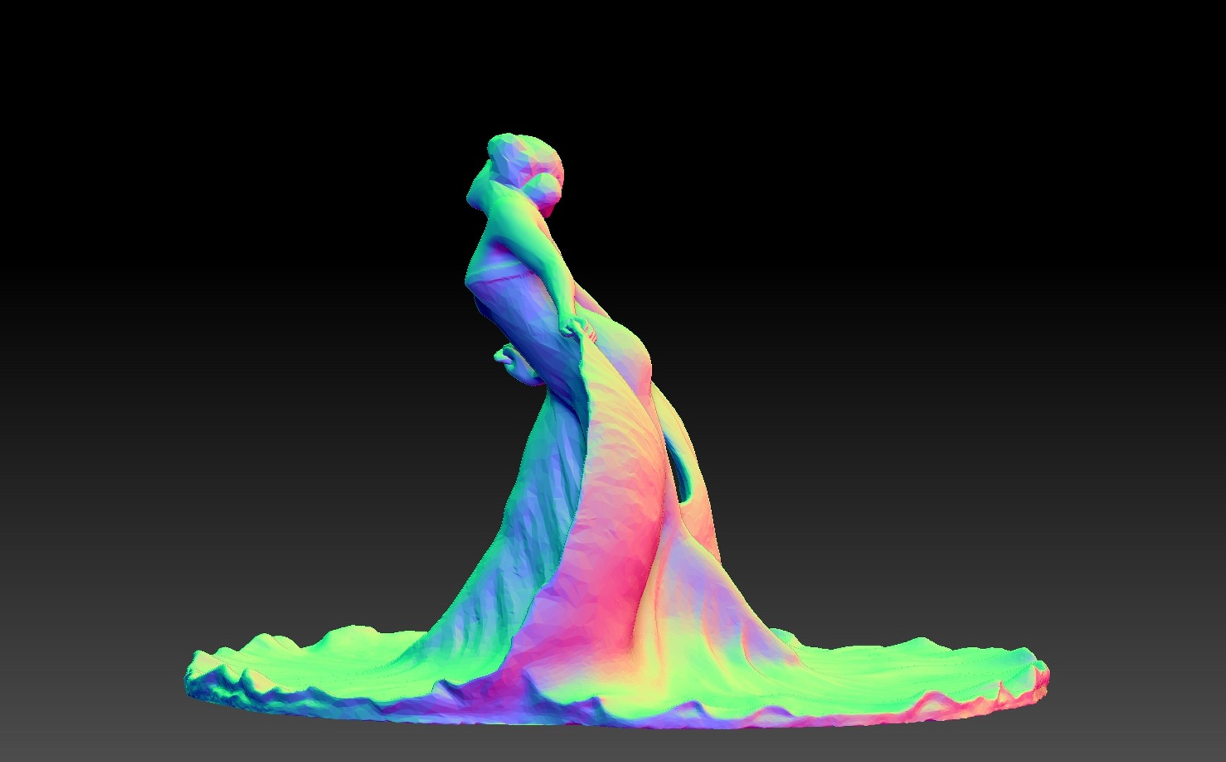 DANCER WOMAN 3D Model - TurboSquid 2325982