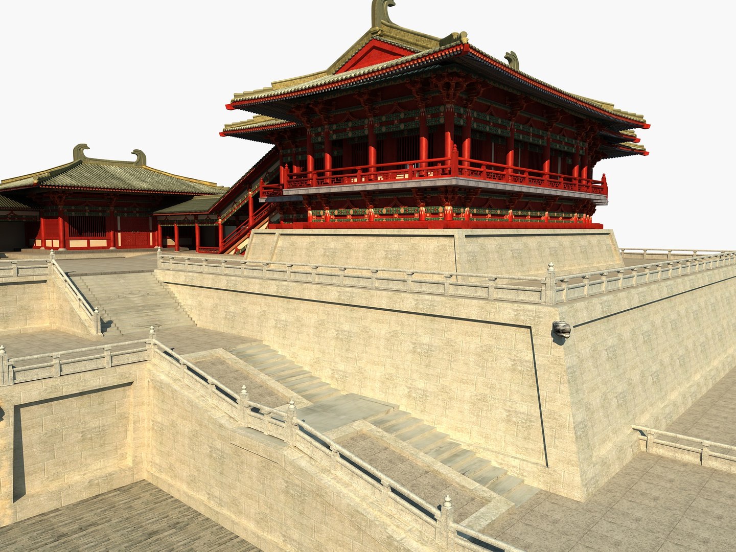 Palace 3D Model - TurboSquid 1838301