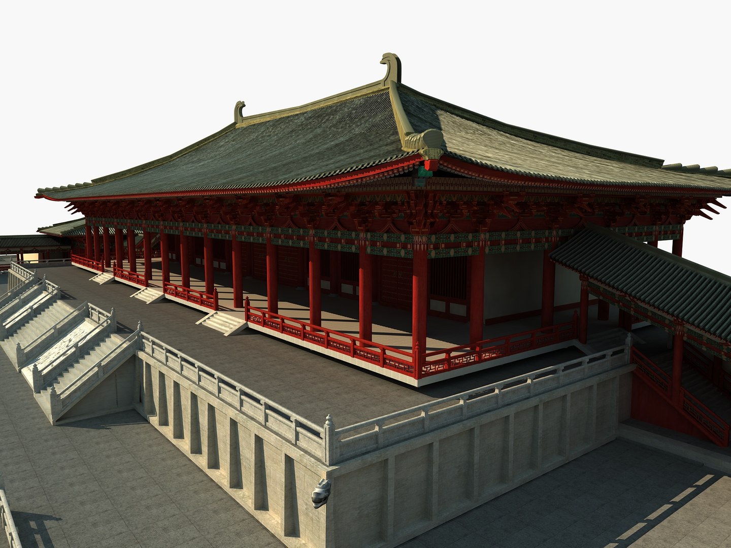 Palace 3D Model - TurboSquid 1838301