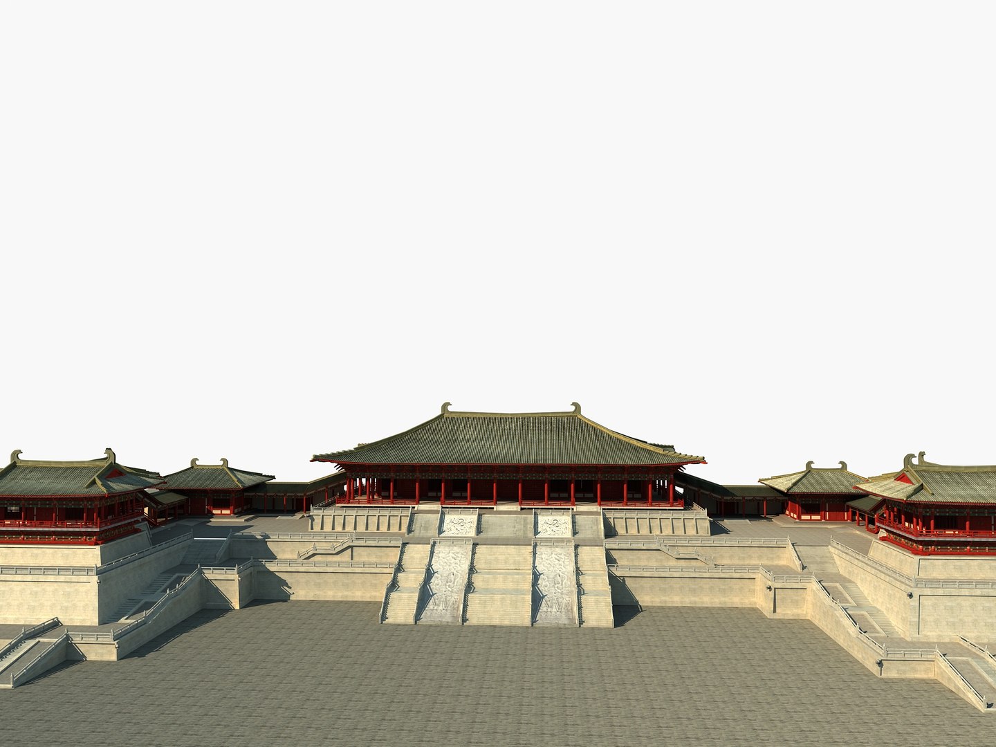Palace 3D Model - TurboSquid 1838301