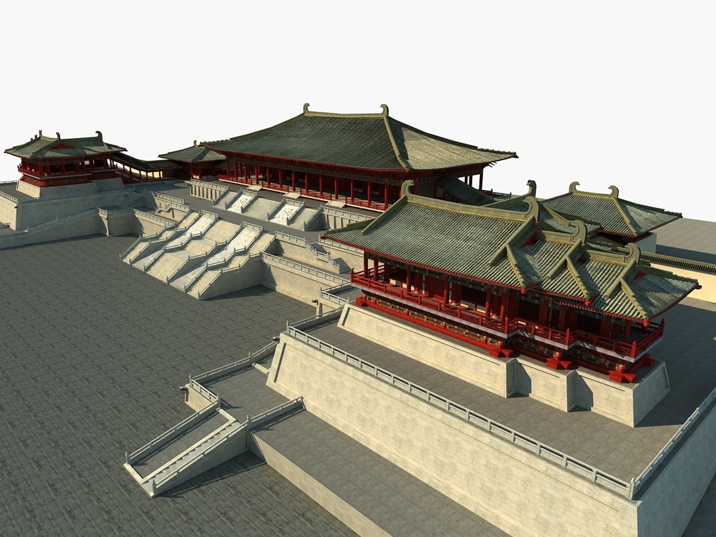 Palace 3D Model - TurboSquid 1838301