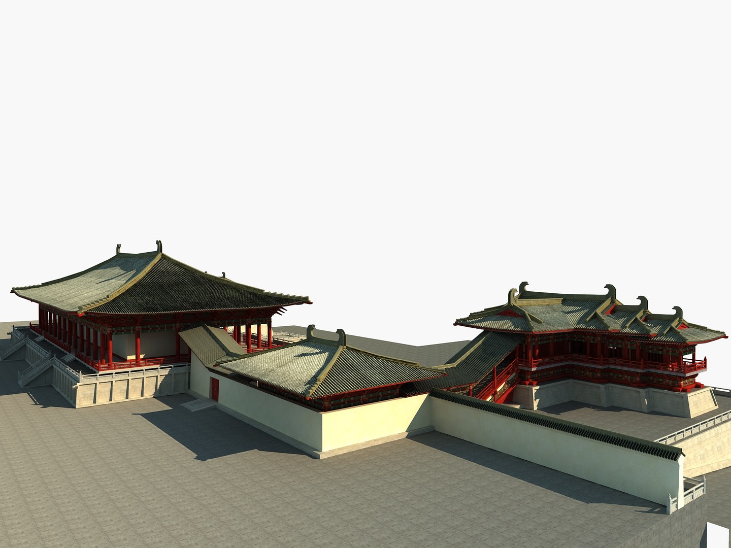 Palace 3D Model - TurboSquid 1838301