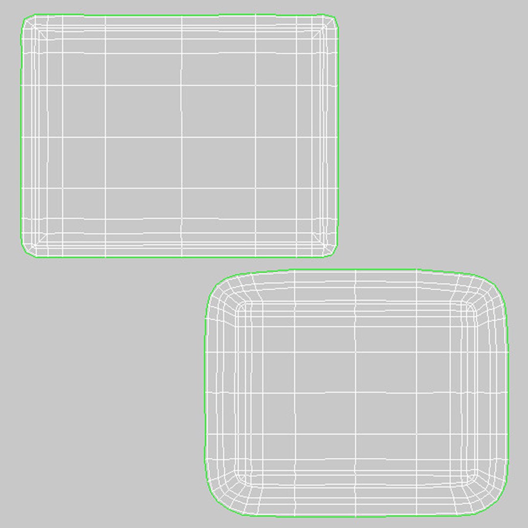 3D White plate 3 - TurboSquid 1949193