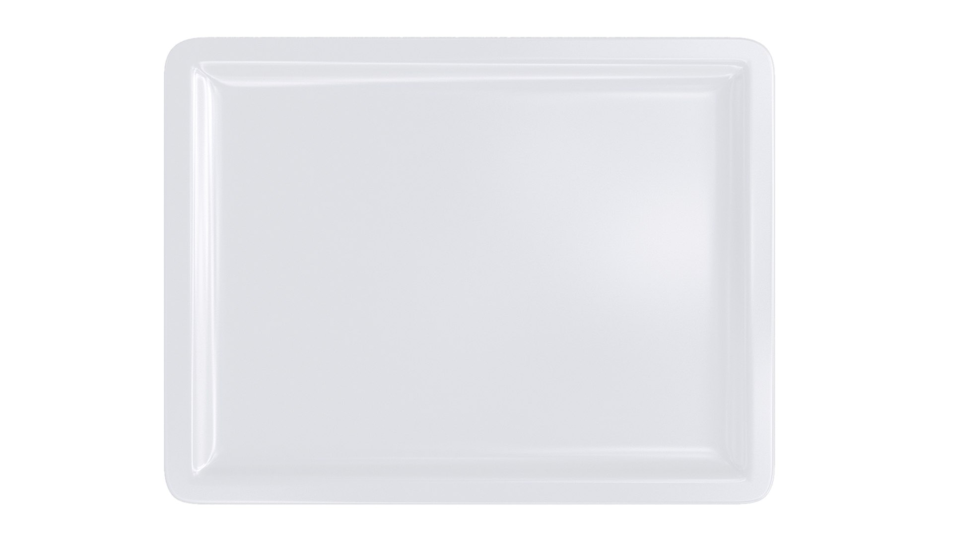 3D White plate 3 - TurboSquid 1949193