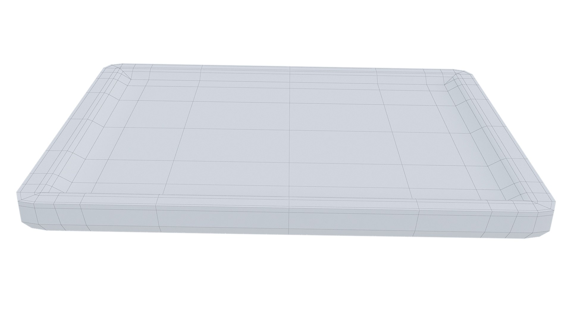 3D White plate 3 - TurboSquid 1949193