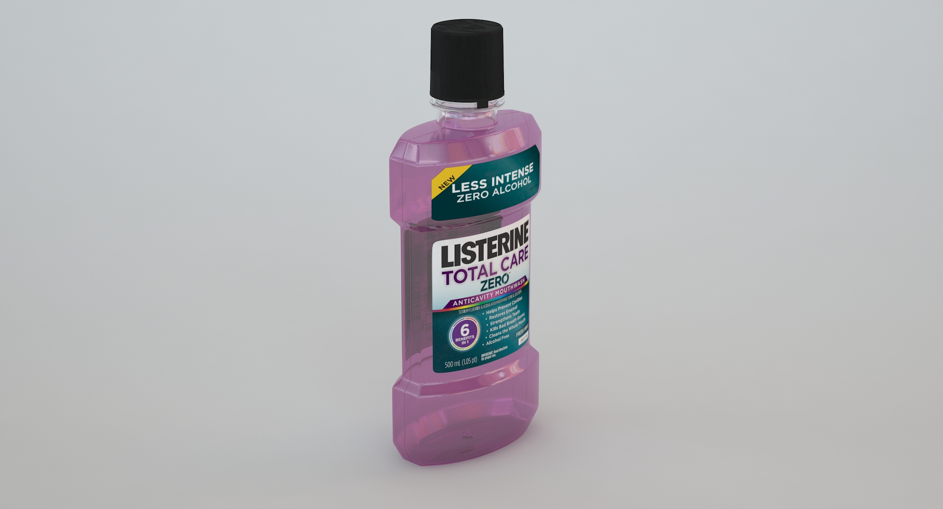 Listerine Bottle 3d Model
