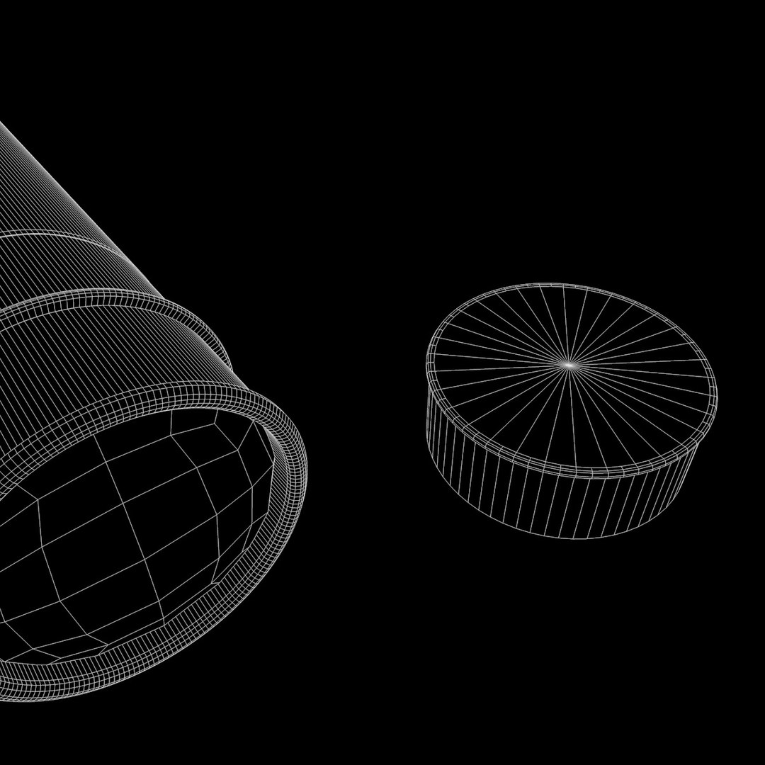 3d model vintage hand scope