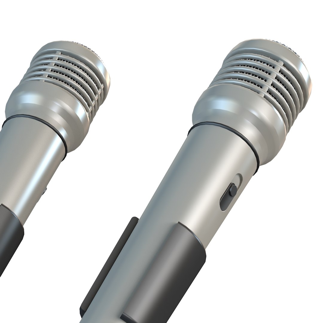 3d Microphones Model