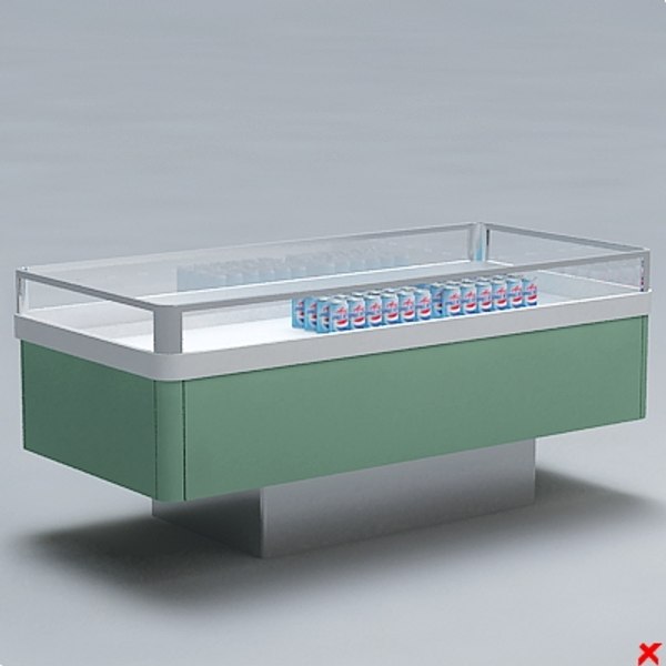 3d model refrigerator